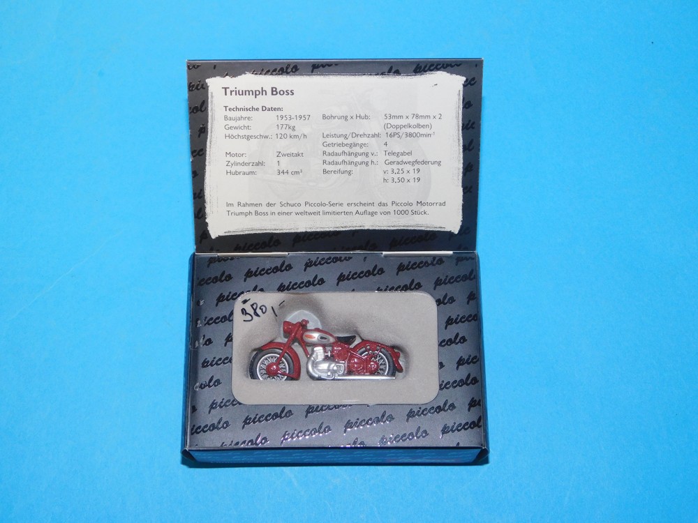 Schuco Limited Edition - Triumph Boss