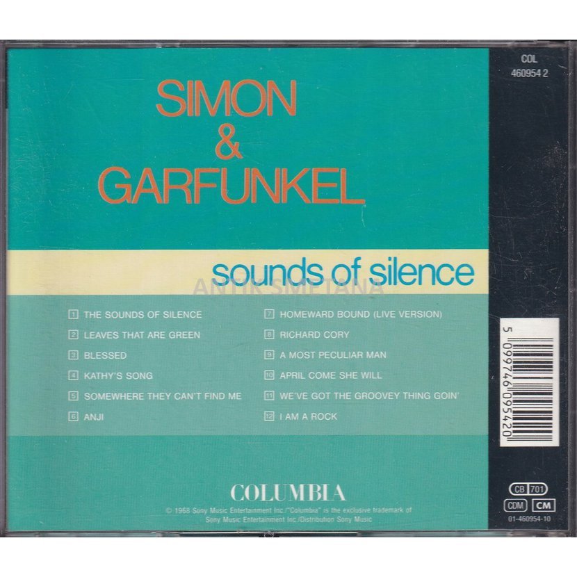 CD Simon & Garfunkel - Sounds of silence
