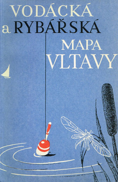 Vodácká a rybářská mapa Vltavy