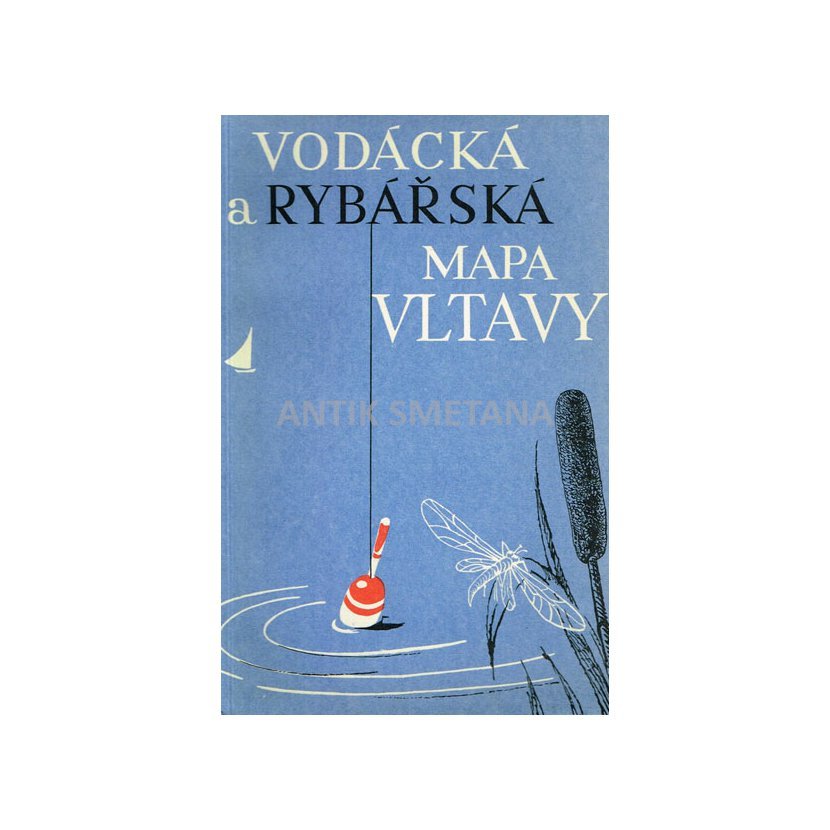 Vodácká a rybářská mapa Vltavy
