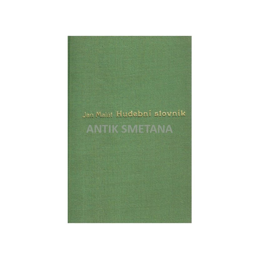 Jan Malát - Hudební slovník