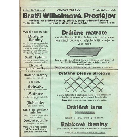 Bratří Wilhelmové, Prostějov