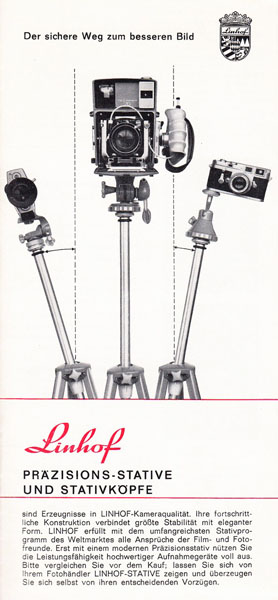 Prospekt - Linhof Stative