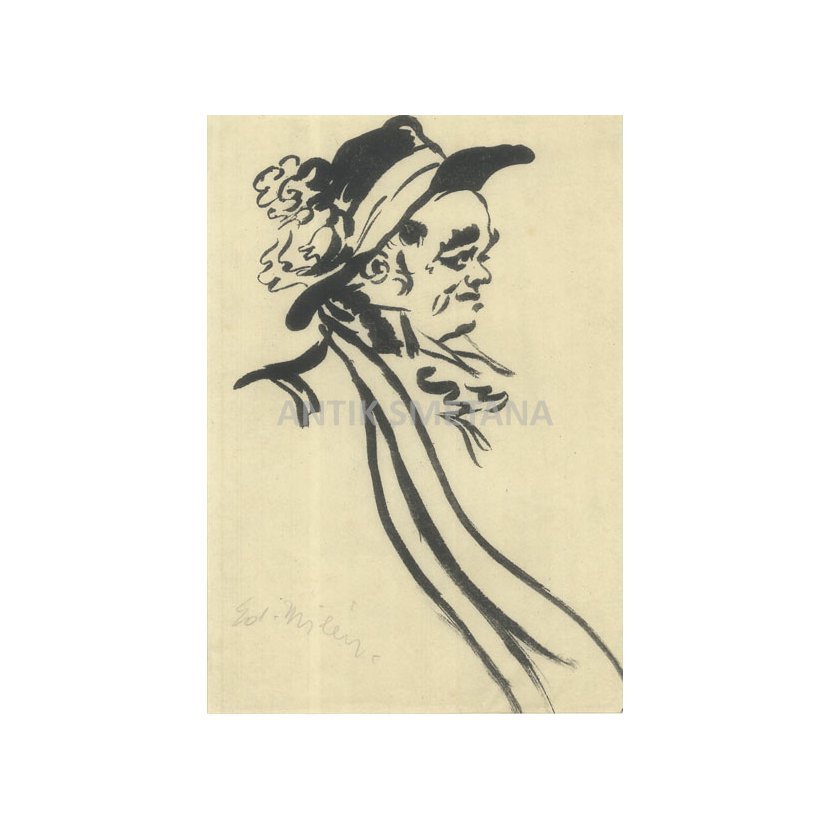 Eduard Milén - kresba