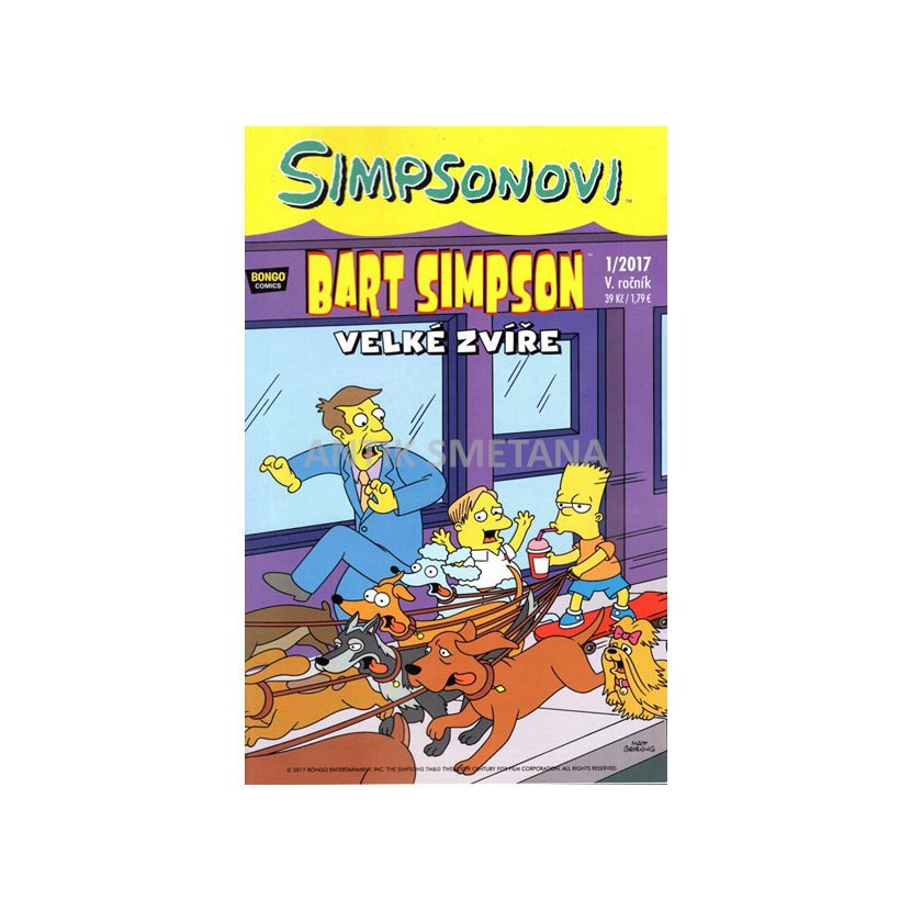 Simpsonovi - Bart Simpson - Velké zvíře 1/2017
